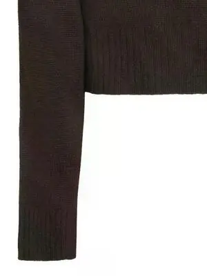 ALLUDE Raglan-sleeve Sweater