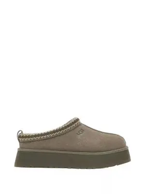 UGG Tazz Ii Embroidered-trim Slippers - Grey