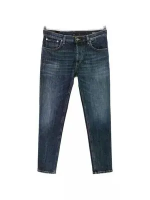 DONDUP Faded Whiskered Jeans - Blue