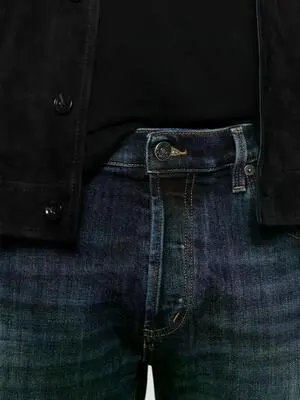 DONDUP Faded Whiskered Jeans