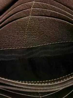 Gucci Ophidia Chain Wallet Gg Coated Canvas Crossbody Bag - Brown
