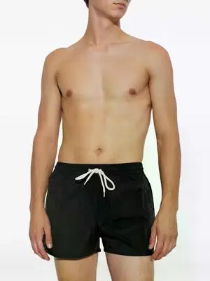 Balmain Logo-embroidered Drawstring Swim Shorts