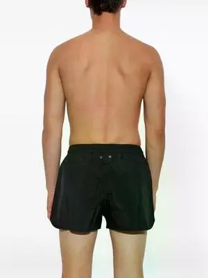 Balmain Logo-embroidered Drawstring Swim Shorts