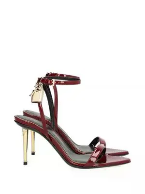 TOM FORD Padlock Patent Sandals