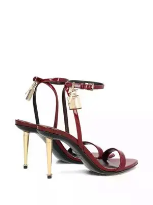 TOM FORD Padlock Patent Sandals