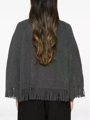 Simkhai Fringe-trimmed Ribbed Sweater