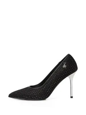 Karl Lagerfeld Sarabande Gemstone-embellished Pumps - Black