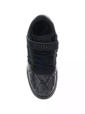 Amiri Python-embossed Ma Skyline Sneakers