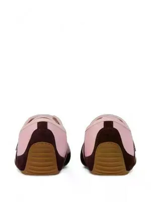 Givenchy Slim Suede-trim Panelled Sneakers