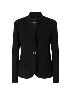 Pinko Mandarin-collar Single-breasted Blazer