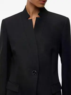 Pinko Mandarin-collar Single-breasted Blazer
