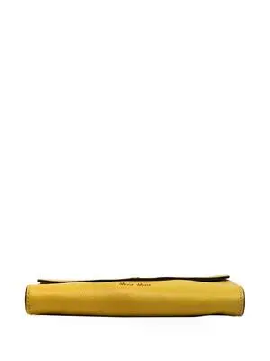 Miu Miu 2010-2026 Goatskin Madras Envelope Crossbody Bag