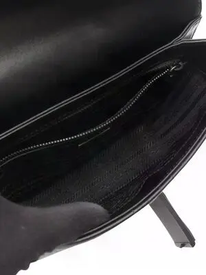 Prada 2010-2026 Soft Calf Diagramme Crossbody Bag