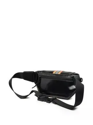 Burberry Coated Canvas Icon Stripe Sonny Belt Bag