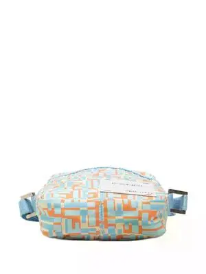 Fendi 2000-2010 Zucca Nylon Messenger Bag Crossbody Bag