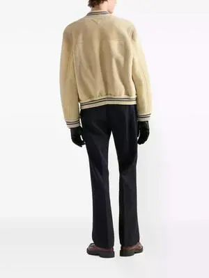 Prada Sheepskin Bomber Jacket