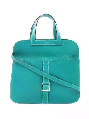 Hermès 2017 Clemence Halzan 31 Satchel - Blue