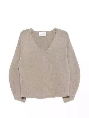 Soft Goat V Neck Sweaters For Women