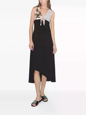 Tory Burch Tie-back Crepe Dress