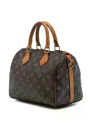 LOUIS VUITTON 2016 Monogram Speedy Bandouliere 25 Satchel