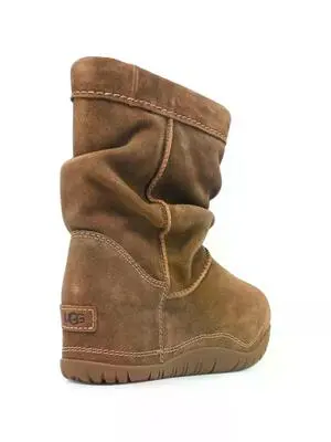 UGG Lace-detail Leather Boots
