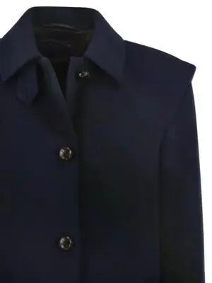 Max Mara Button-fastening Flared Coat