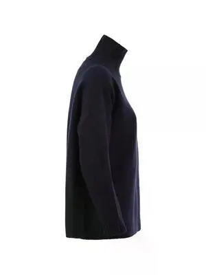 Max Mara High-neck Virgin-wool Sweater