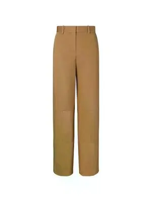 Tory Burch Wide-leg Cotton Pants