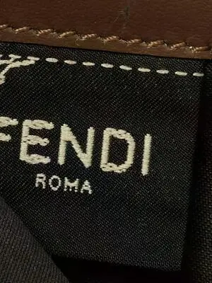Fendi 2021 Zucca-embossed Ff Mini Bag