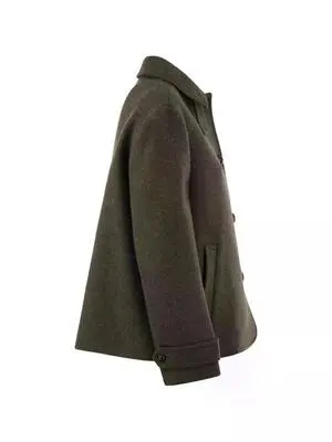 Max Mara Flared Virgin Wool-blend Jacket