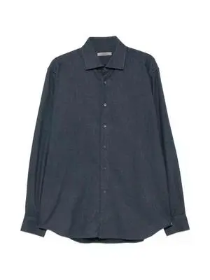 Corneliani Spread-collar Long-sleeve Shirt