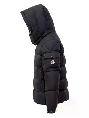 Moncler Maya 70 Hooded Welt-pocket Puffer Jacket