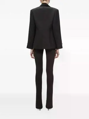NISSA High-rise Viscose-blend Pants