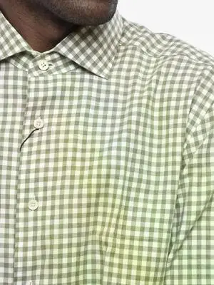Corneliani Vichy Check Shirt