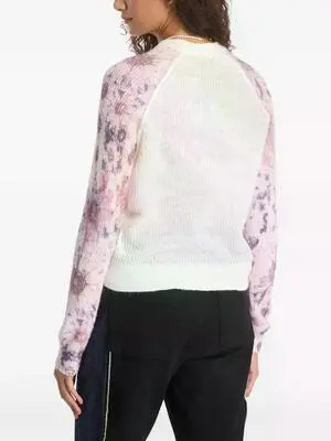 Desigual Tie-dye Raglan-sleeve Sweater
