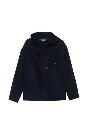 Jacquemus Hooded Chest-pocket Shirt - Blue
