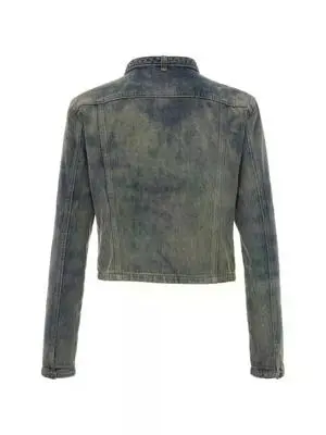 DIESEL® Faded-effect Zip-up Denim Jacket