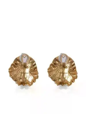 Cult Gaia Iris Leaf Earrings