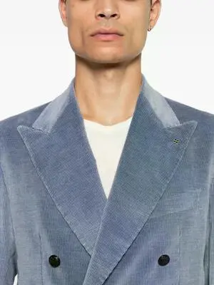 Tagliatore Giacca Double-breasted Corduroy Jacket