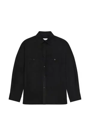 Givenchy Couture Seam Overshirt In Flannel
