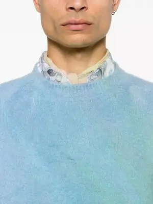 ROBERTO COLLINA Brushed-knit Sweater