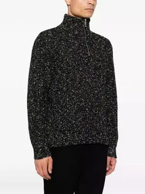 ERNEST W. BAKER Quarter-zip Sweater