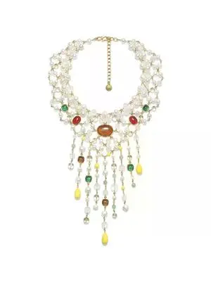 GOOSSENS Lagune Pearl-embellished Necklace - Gold