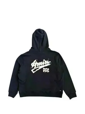 Amiri Distressed Logo Hoodie