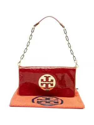 Tory Burch Reva Monogram Embossed Shoulder Bag