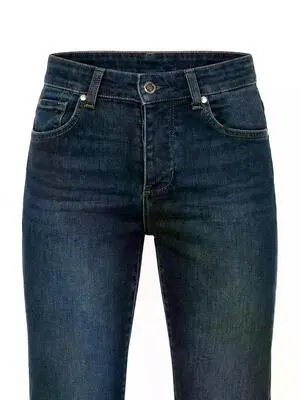 Liu Jo Faded Straight-leg Jeans