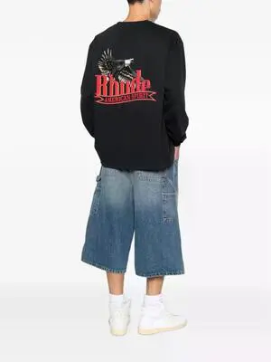 Rhude Logo-print Chest-pocket T-shirt