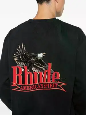 Rhude Logo-print Chest-pocket T-shirt