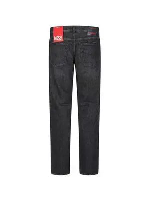 DIESEL® Regular Jeans Regular Waist 2023 D-finitive - Black
