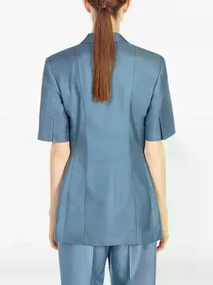 FERRAGAMO Short-sleeve Silk Jacket